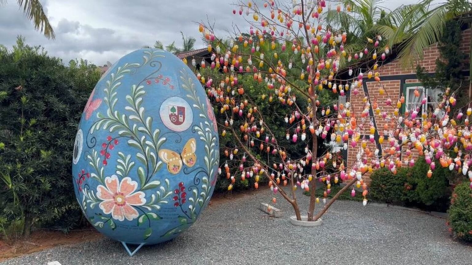 Festa de Páscoa de Pomerode levará ovos decorados a São Paulo para ...
